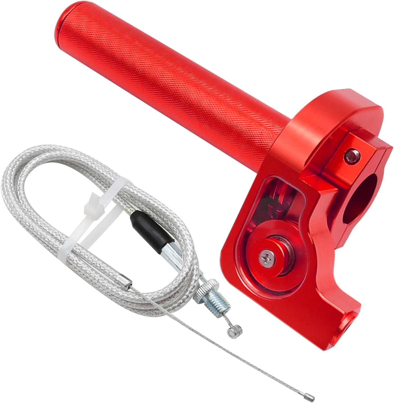 Amazon.com: EATAKWARD Complete Quick Twist Throttle Kit, Red 7/8" 22MM ...