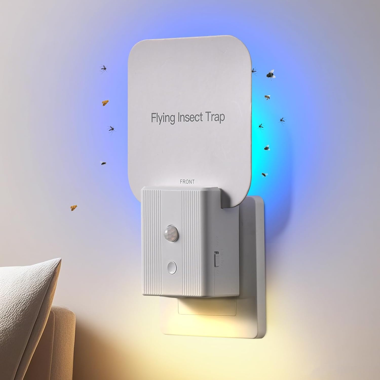 Amazon.com : Fruit Fly Traps for Indoors, Plug in Flying Insect Trap ...