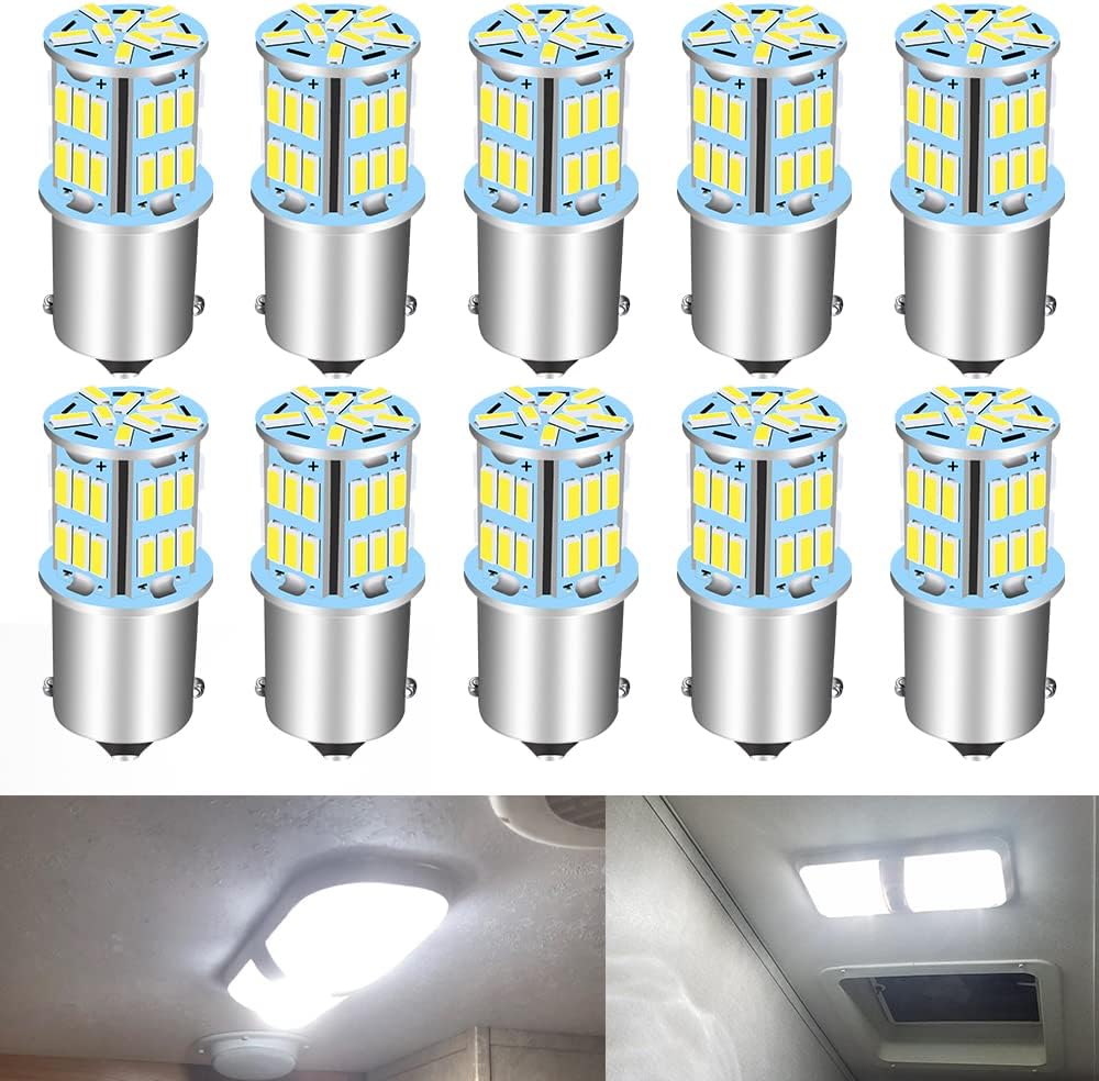 Amazon.com: UNXMRFF 1156 LED Bulb Super Bright White 6000k, Camper ...