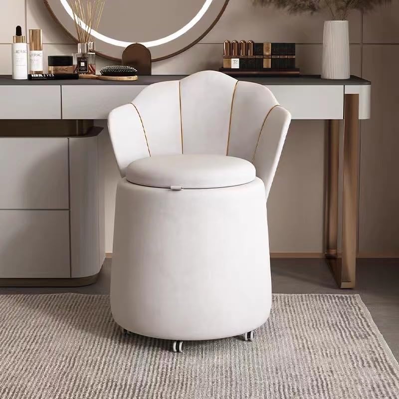 Amazon.com: ADCDAYE Upholstered Accent Vanity Begonia Chair with ...