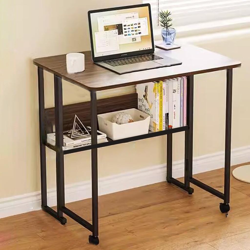 Tangkula Convertible Desk Wood Folding Cabinet Laptop, 57% OFF