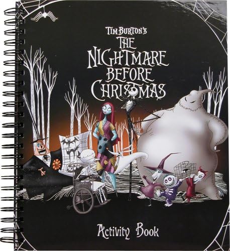Amazon.com: Neca Nightmare Before Christmas Activity Book : Toys & Games