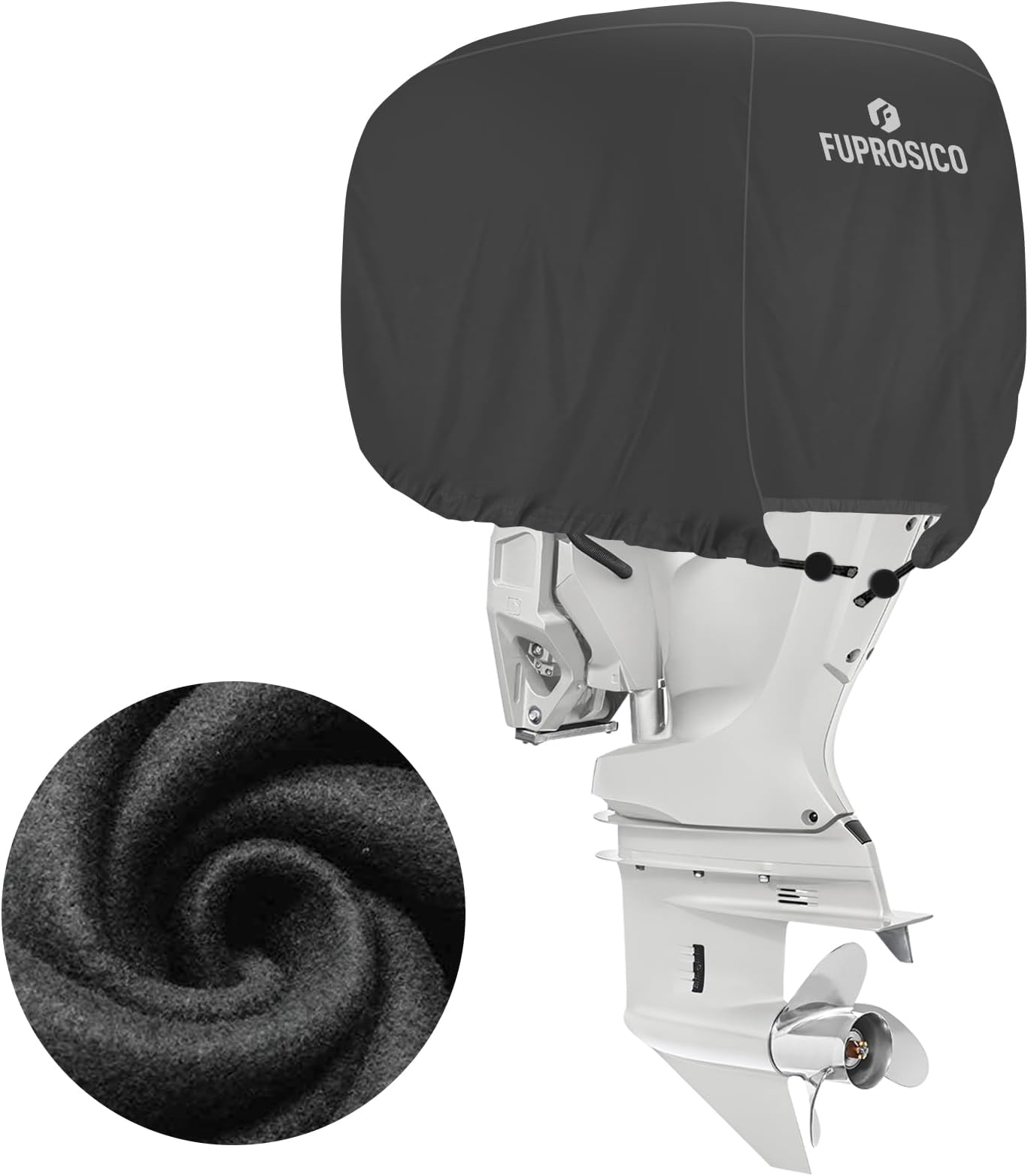 Amazon.com: Zettum Outboard Motor Cover, 600D Boat Motor Cover ...