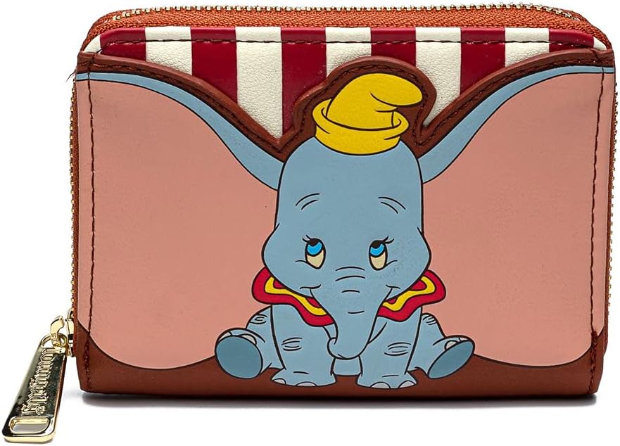 Amazon.com: Loungefly X DISNEY Dumbo Stripe Star of The Show Wallet ...