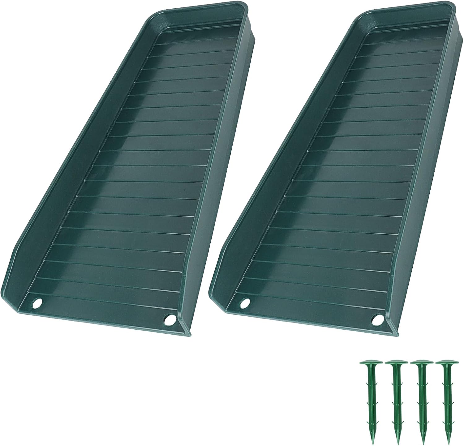 Amazon.com : Rain Gutter Downspout Splash Block,16.3"Drain Gutter Guard ...