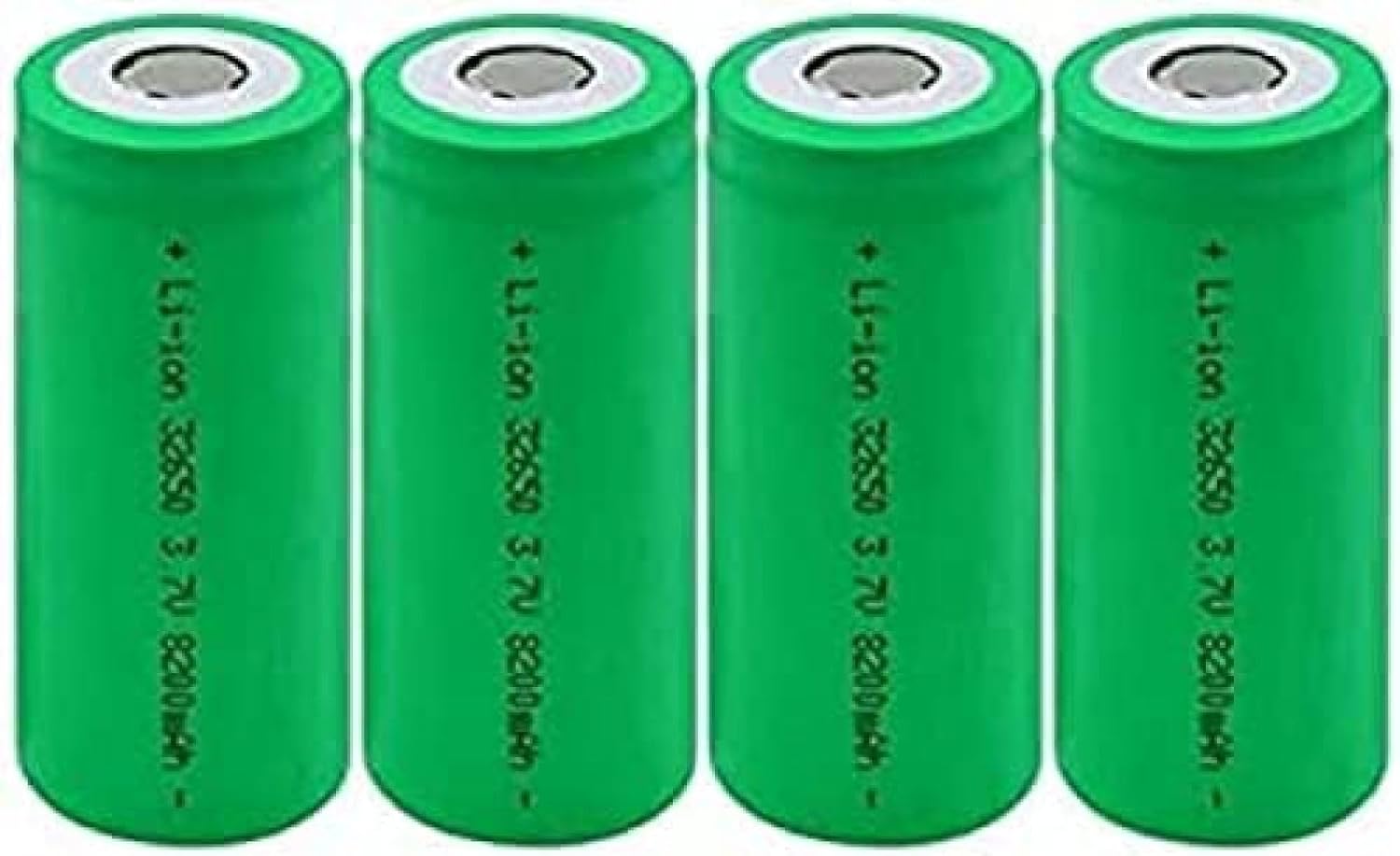 Amazon.com: YHCS 3.7V 32650 Rechargeable Battery 8200mAh 32650 Li-ion ...