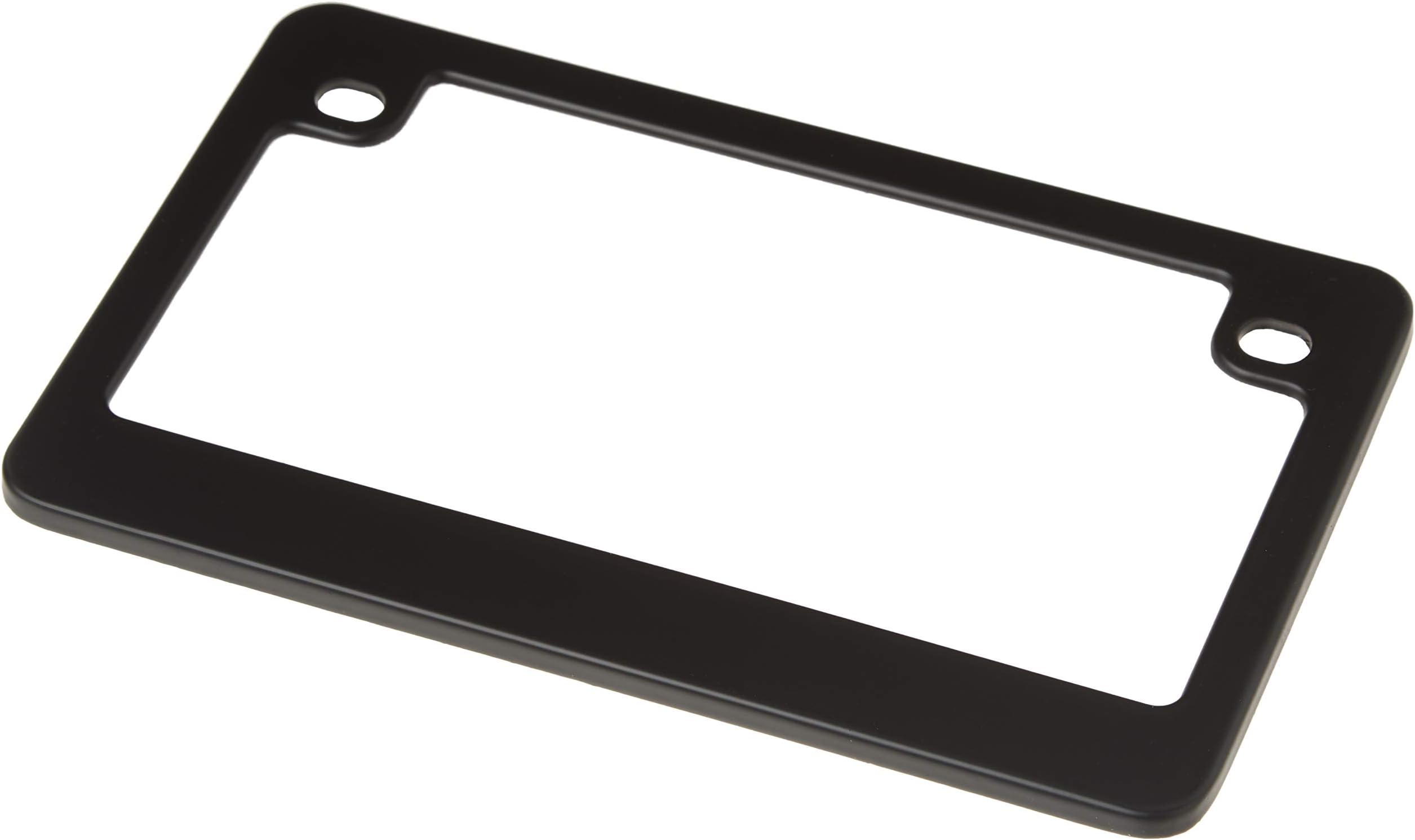Custom Frames 92774 Matte Black Dealer Frame Motorcycle License Plate ...
