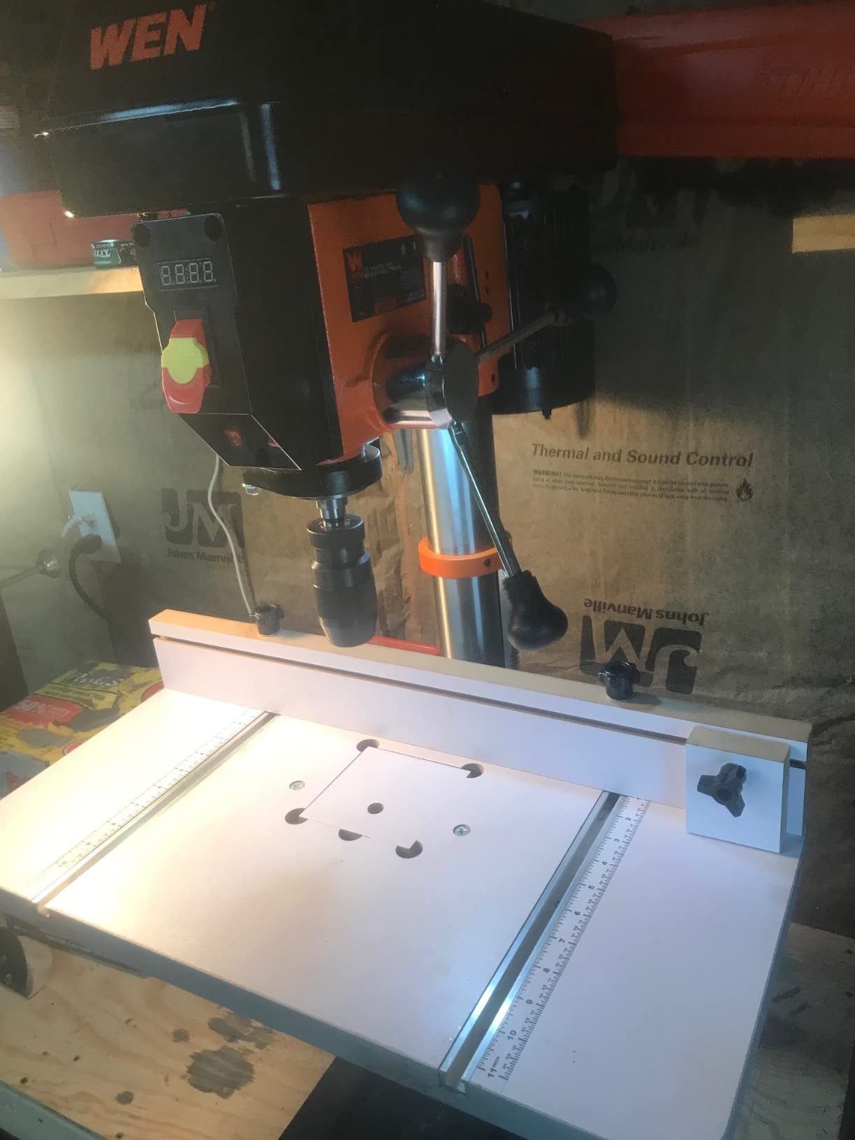 $9/mo - Finance WEN DPA2412T 24 in. x 12 in. Drill Press Table with an ...