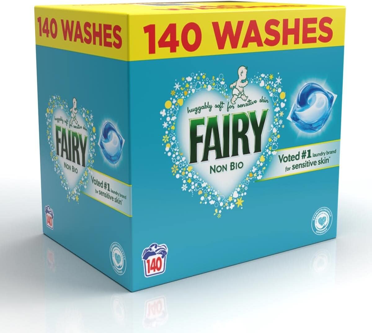 Fairy Non Bio Pods, Laundry Detergent, Washing Liquid Tablets/Capsules ...