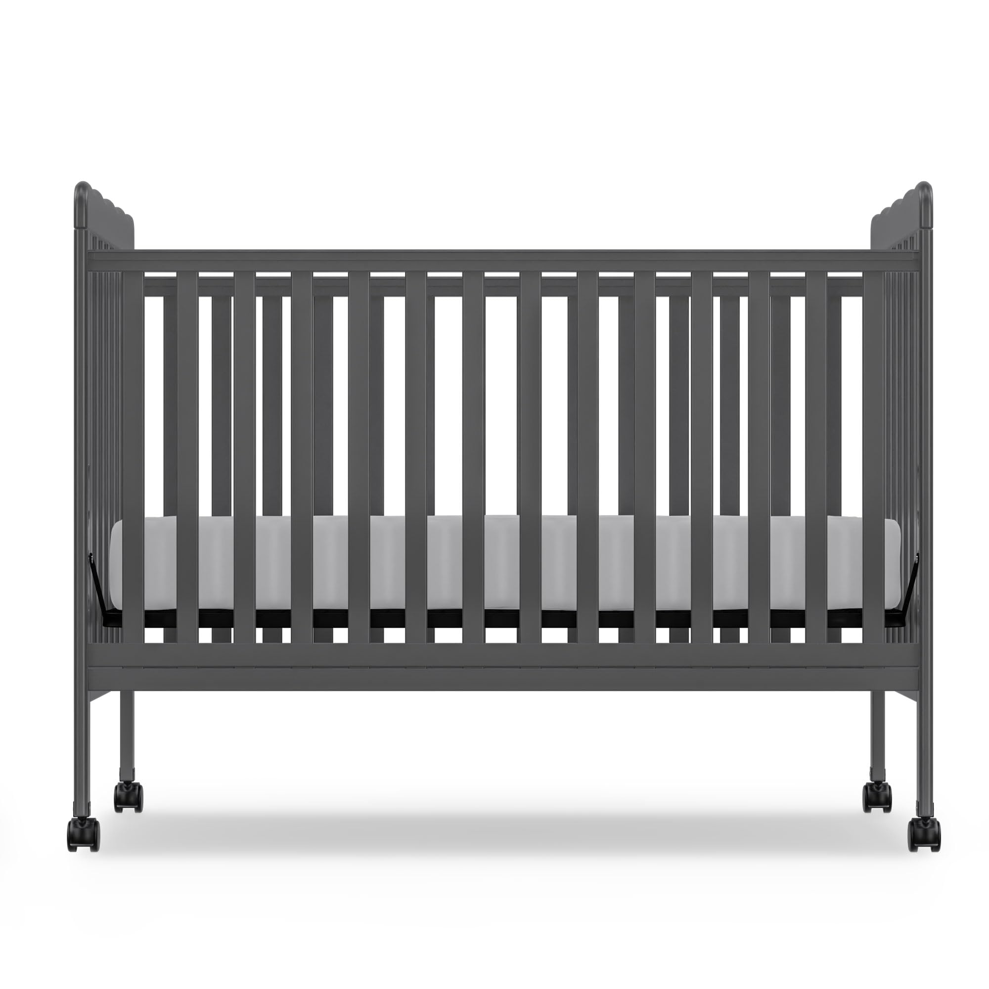 Amazon.com : Goldzone 3-in-1 Convertible Baby Crib, Small Toddler Bed ...