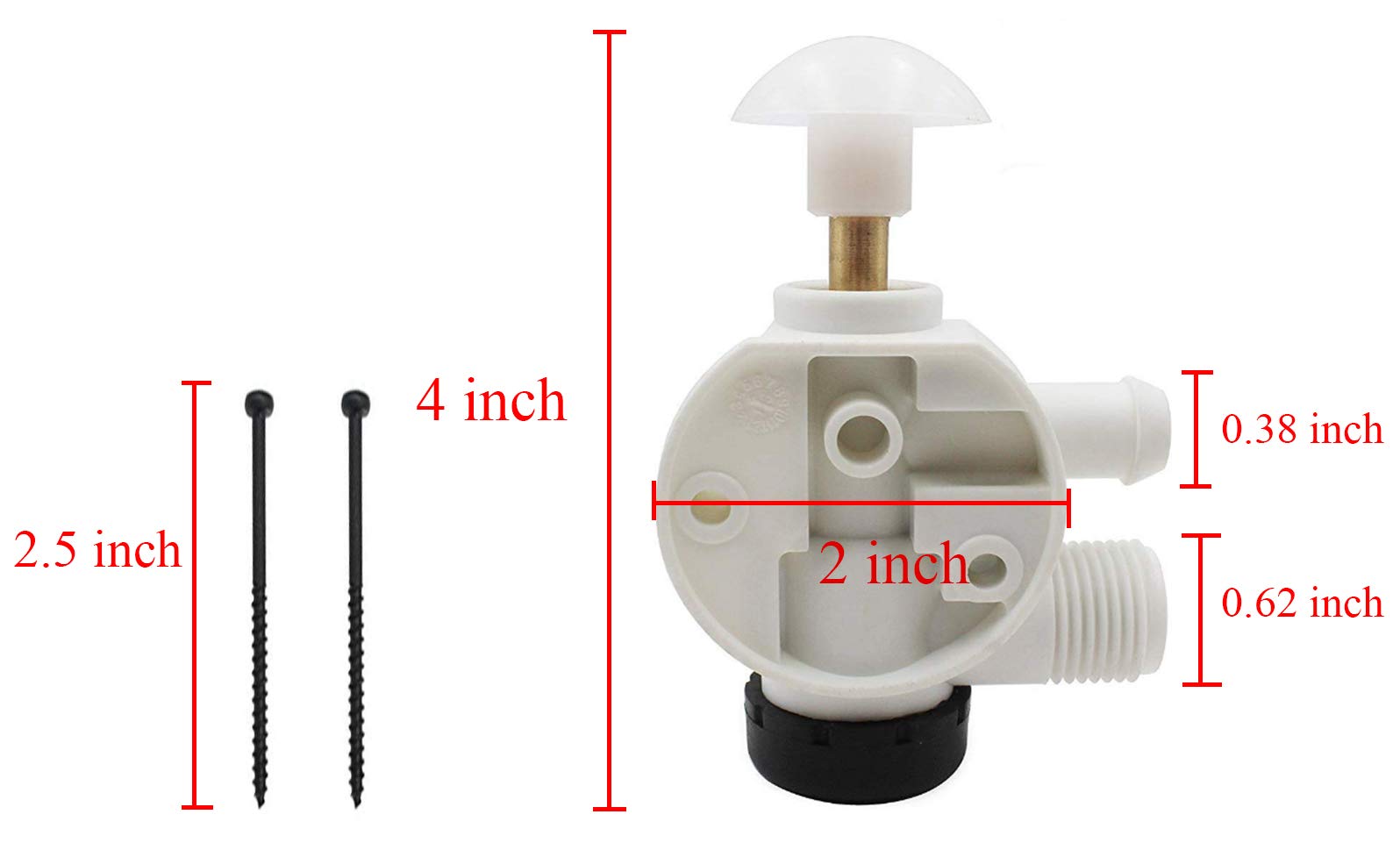 Snapklik.com : iFJF 385314349 RV Water Valve Assembly Camper Trailer ...