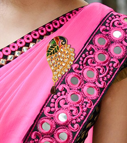 Buy TRIPIN Casual Designer Fancy Saree pin for Women and Girls broches ...