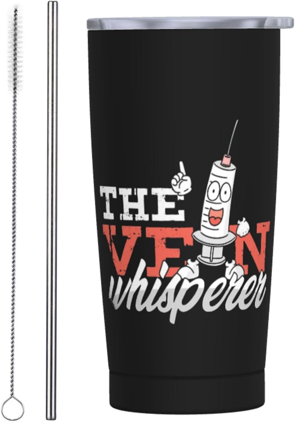 Amazon.com | The Vein Whisperer Phlebotomy Phlebotomist Blood Car Cup ...