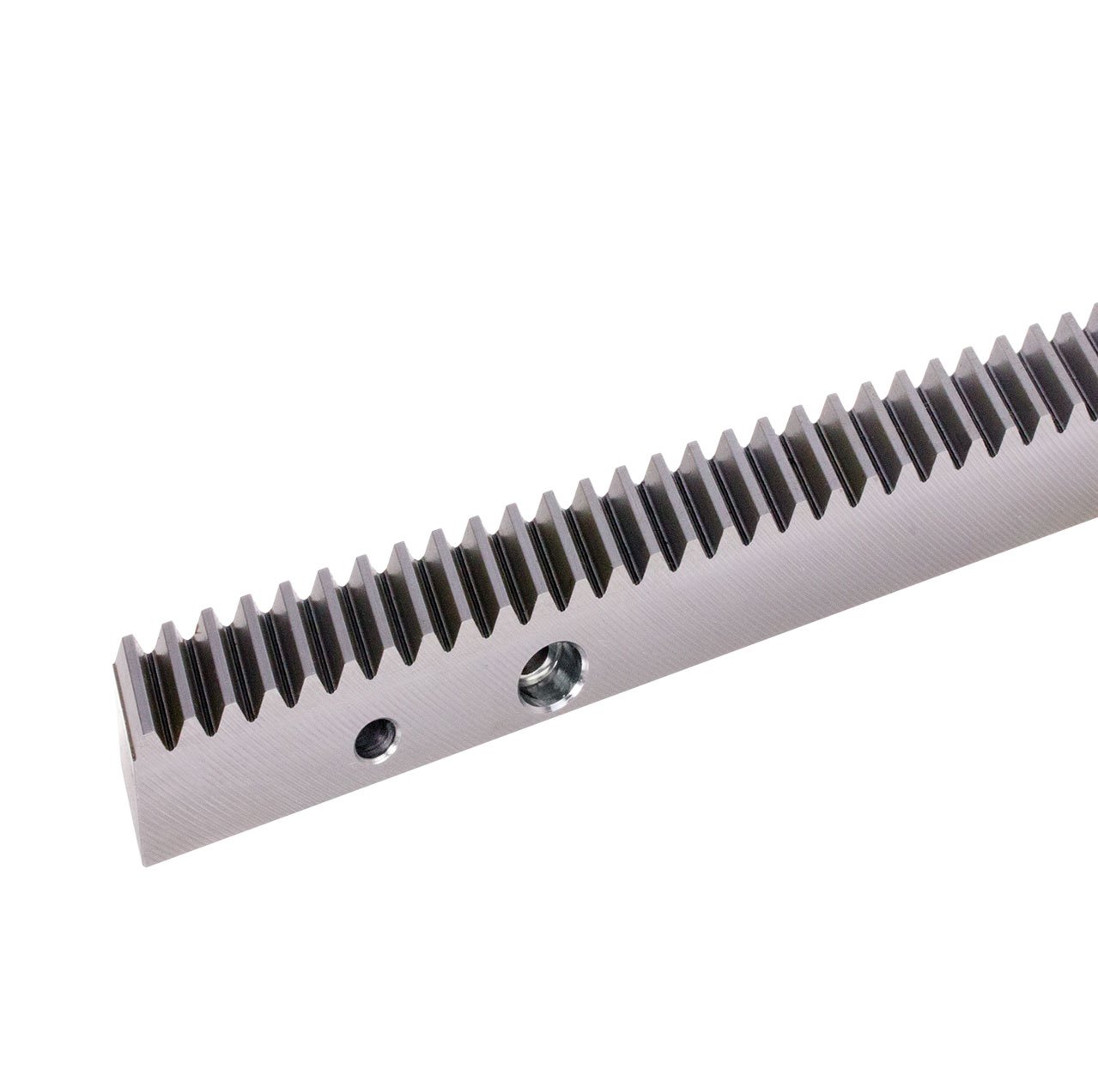 Precision Gear Rack Made of 16MnCr5 Module 2 1000mm Long with bores ...