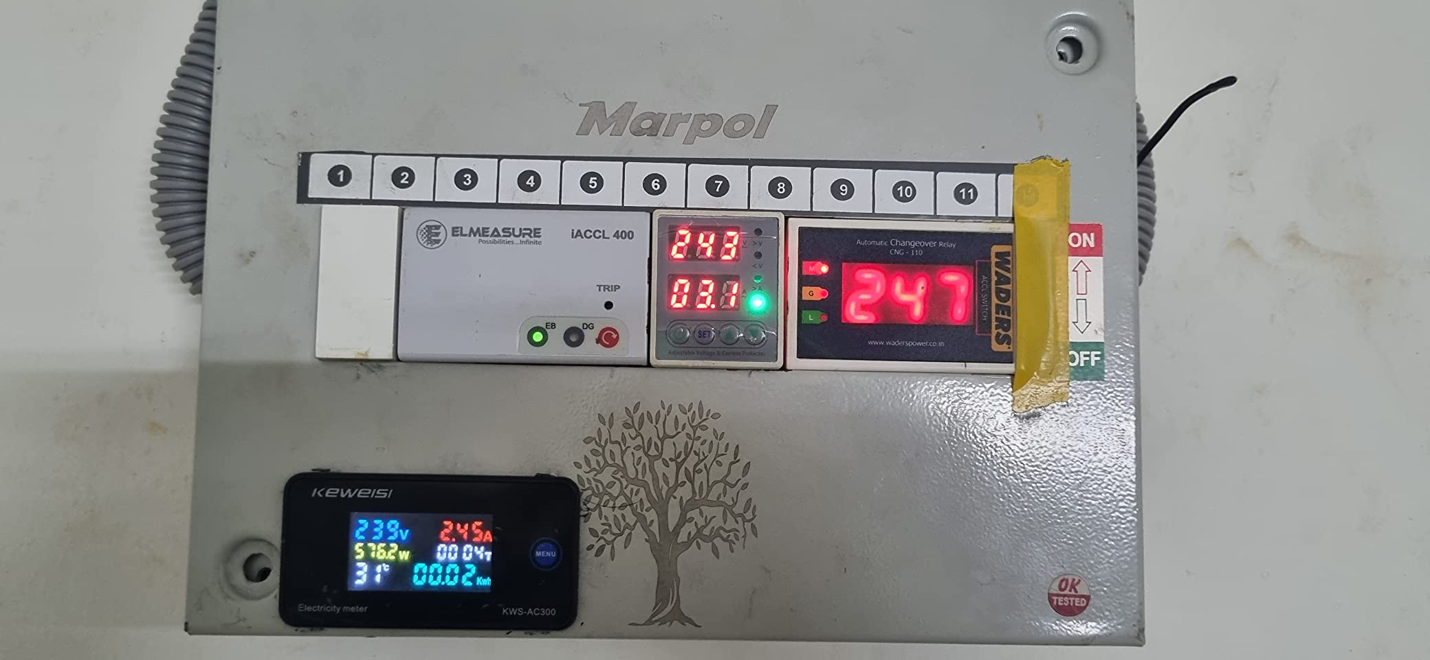 Serplex® Digital Multimeter 4000 Counts Volt Meter Auto-Ranging Tester ...