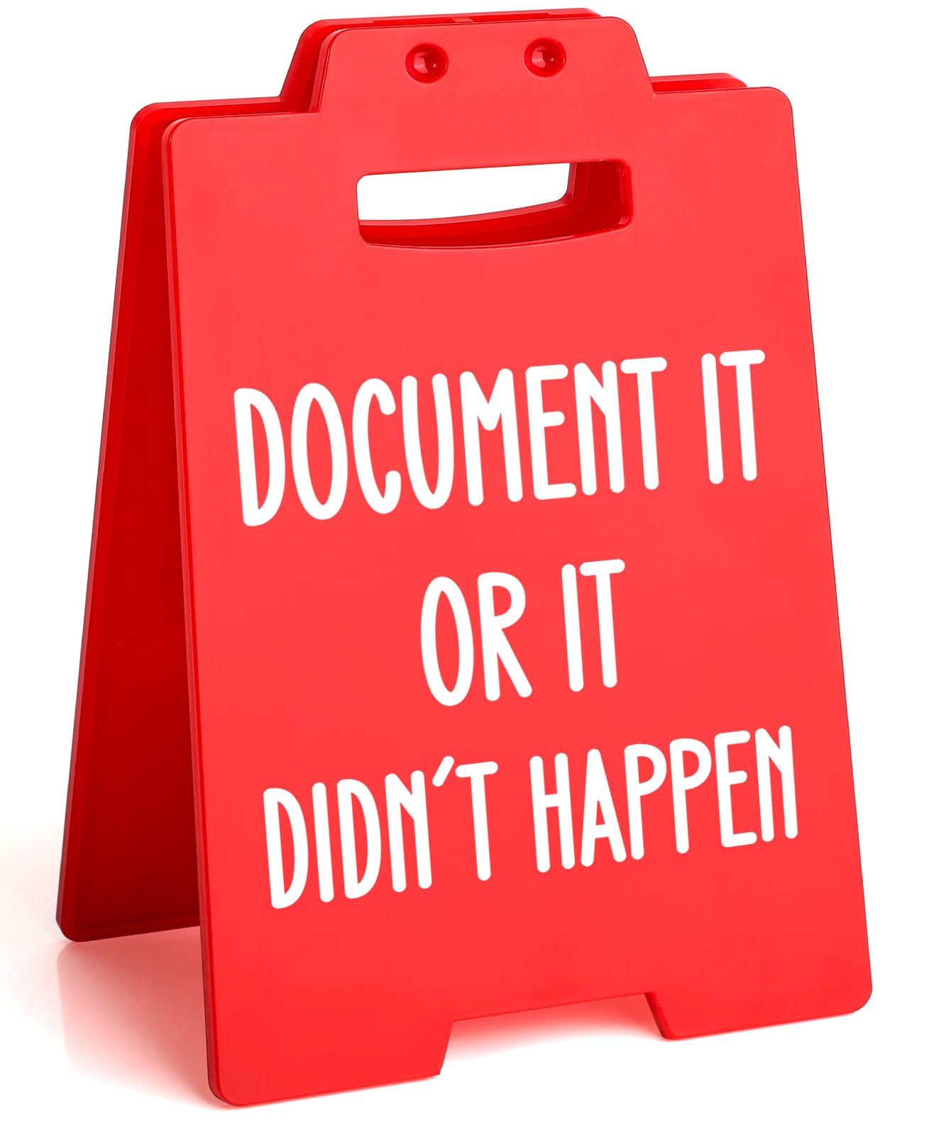 Amazon.com: Funny Office Decor Gifts, Document It Funny Desk Signs, Gag ...