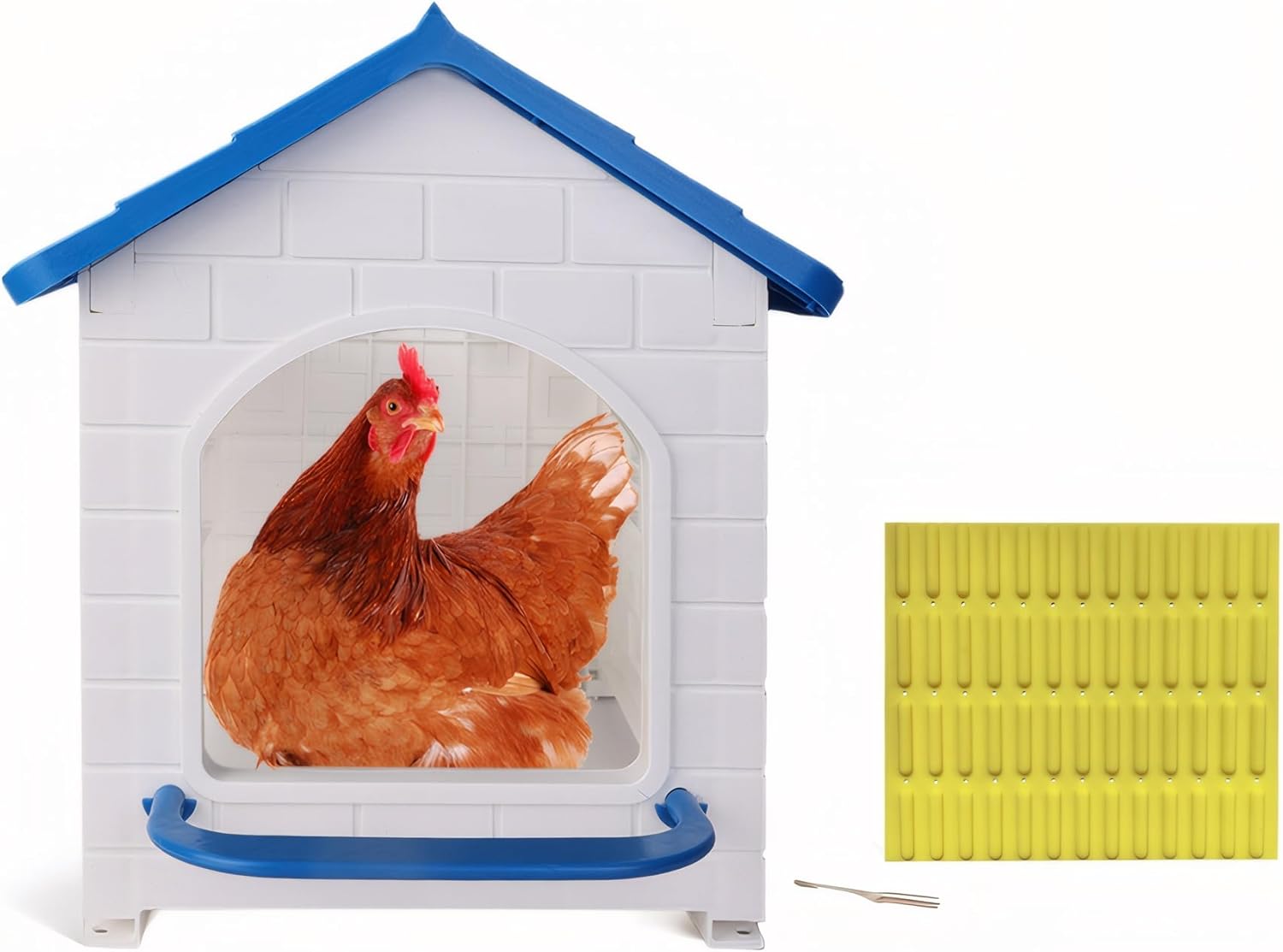 Amazon.com: Chicken Nesting Box, PVC Single Compartment Chicken Nesting ...