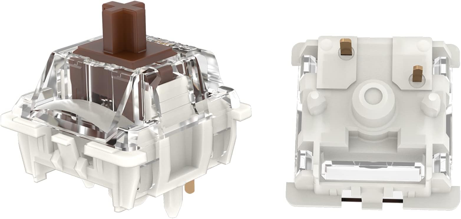 Amazon.com: GATERON G White Pro 3.0 Keyboard Switches, Pre-lubed 5 pins ...