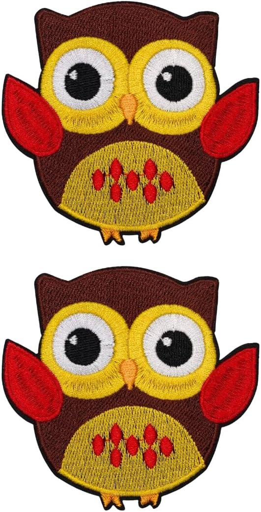Amazon.com: PatchMommy Owl Patch, Iron On/Sew On - Appliques for Kids ...