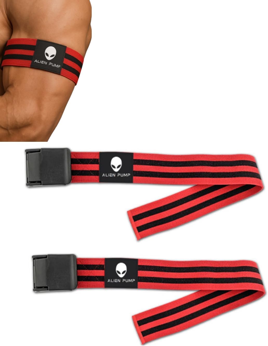 Amazon.com: Blood Flow Restriction Bands for arm Growth Occlusion Bands ...