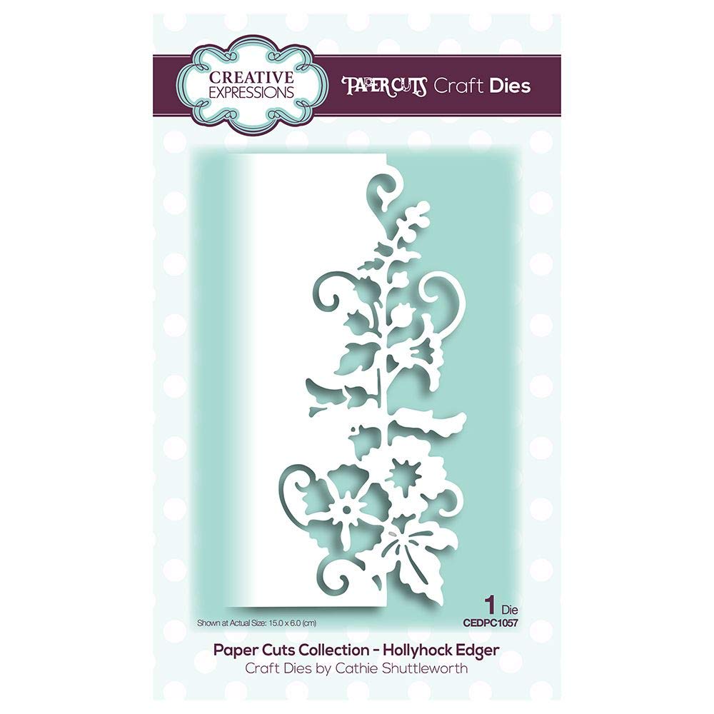 Amazon.com : Paper Cuts Collection - Hollyhock Edger : Arts, Crafts ...