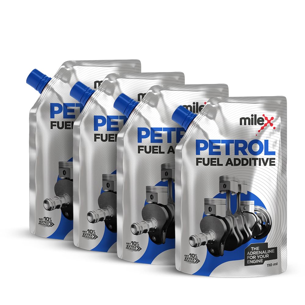 Milex Petrol Fuel Additive Value Pack, 10% Extra Mileage, Improves ...