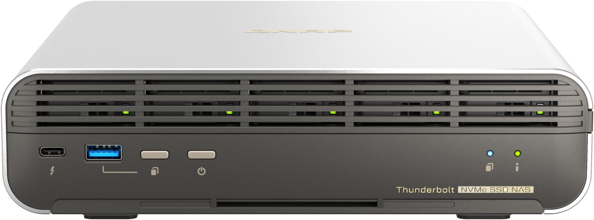 QNAP TBS-h574TX-i5-16G All-flash Thunderbolt 4 NAS, Intel Core i5 CPU ...