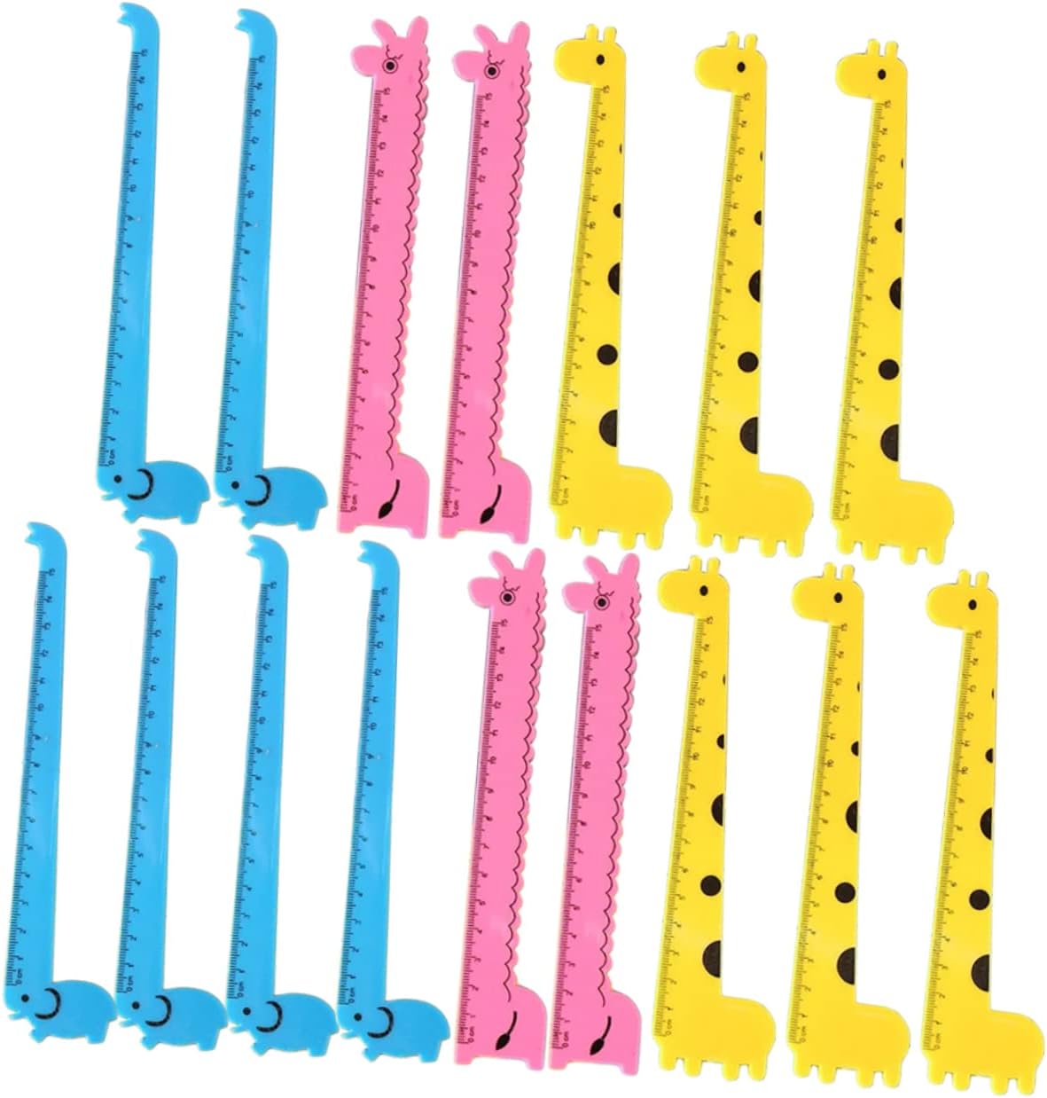 Amazon.co.jp: GRIRIW 30pcs Giraffe Ruler Children Ruler Children ...
