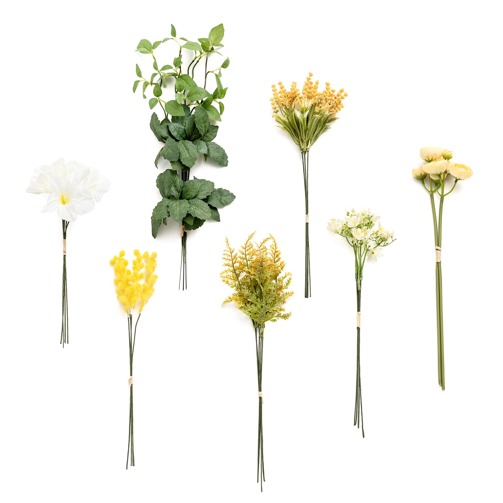 Amazon.com: Ling's Moment Artificial Greenery Stems Box Set, 30pcs with ...