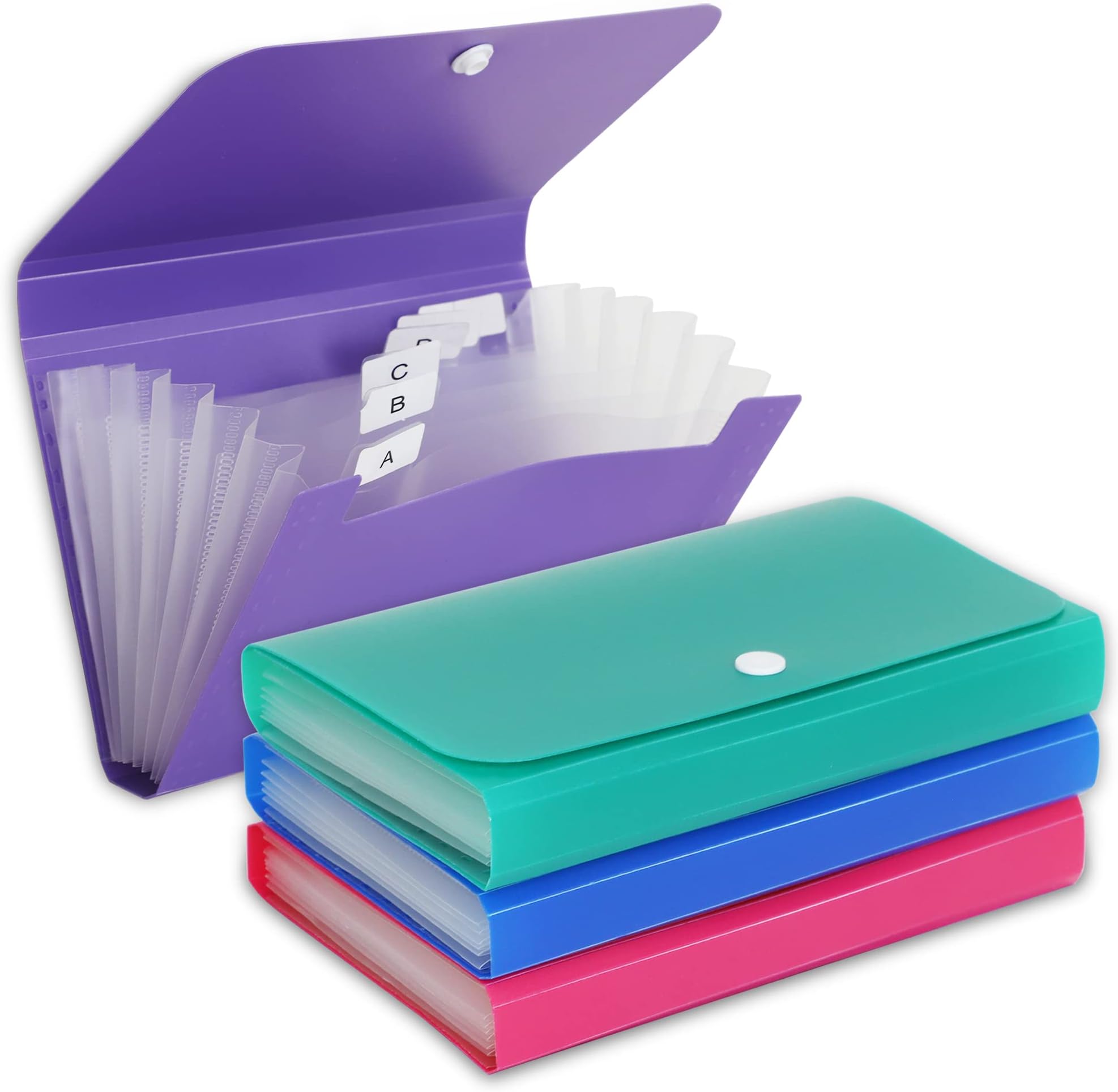 Amazon.com : Expending File Folder 7 Pocket, File Folder Organizer, A6 ...