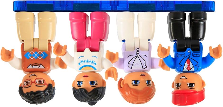 Amazon.com: Magnetic Figures Set of 4–Toddlers Community Action Toy ...