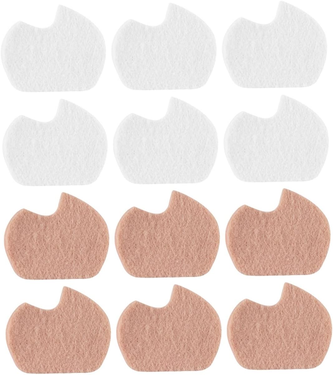 Amazon.com: ORFOFE 6 Pairs Forefoot Pad Gel Shoe Inserts Foot Pads Ball ...