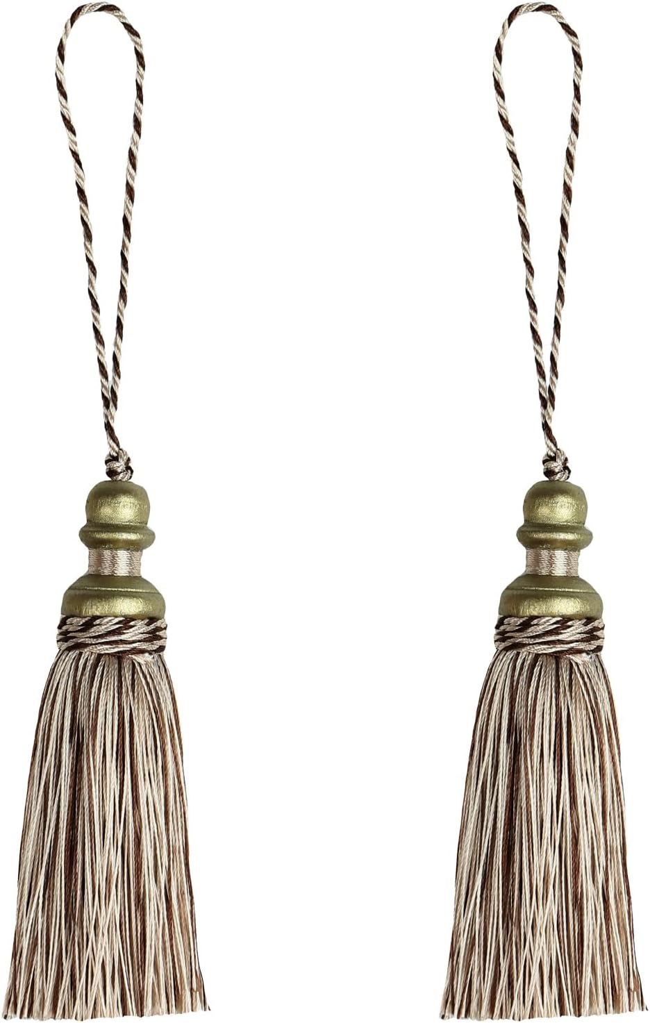 Amazon.com: HedongHexi 2 Pack Tassel 21cm/ 8 Inch Key Tassel with Loops ...