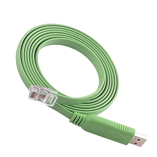 Amazon.com: 6FT USB Console Cable USB to RJ45 Cable Essential Accesory ...