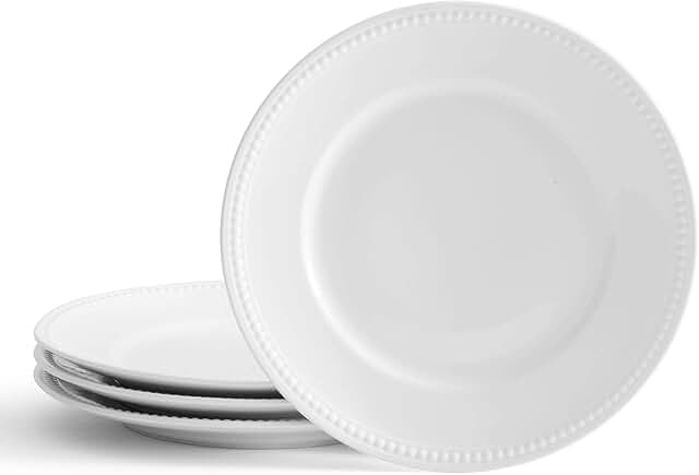 Amazon.com: white dinner plates