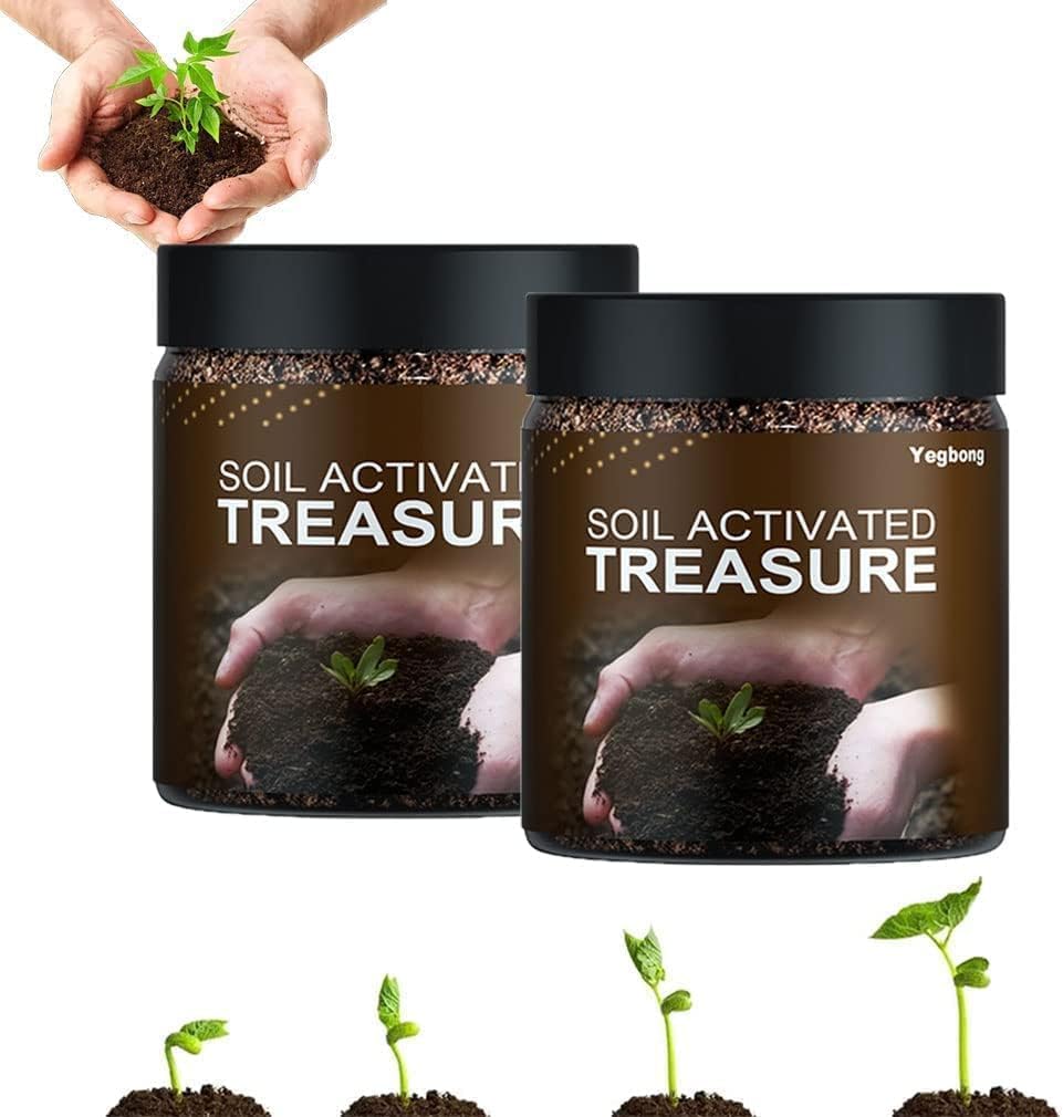 Amazon.com : 200g Soil Activated Treasure - You Will be Amazed! Organic ...