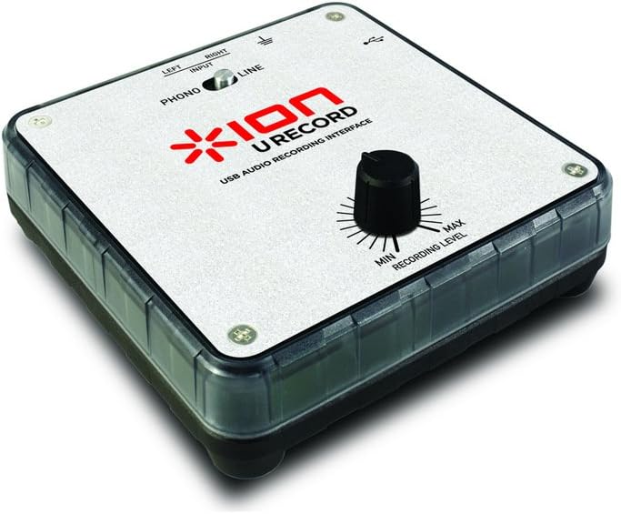 ION Audio U Record USB Audio Interface with Recording Software : Amazon ...