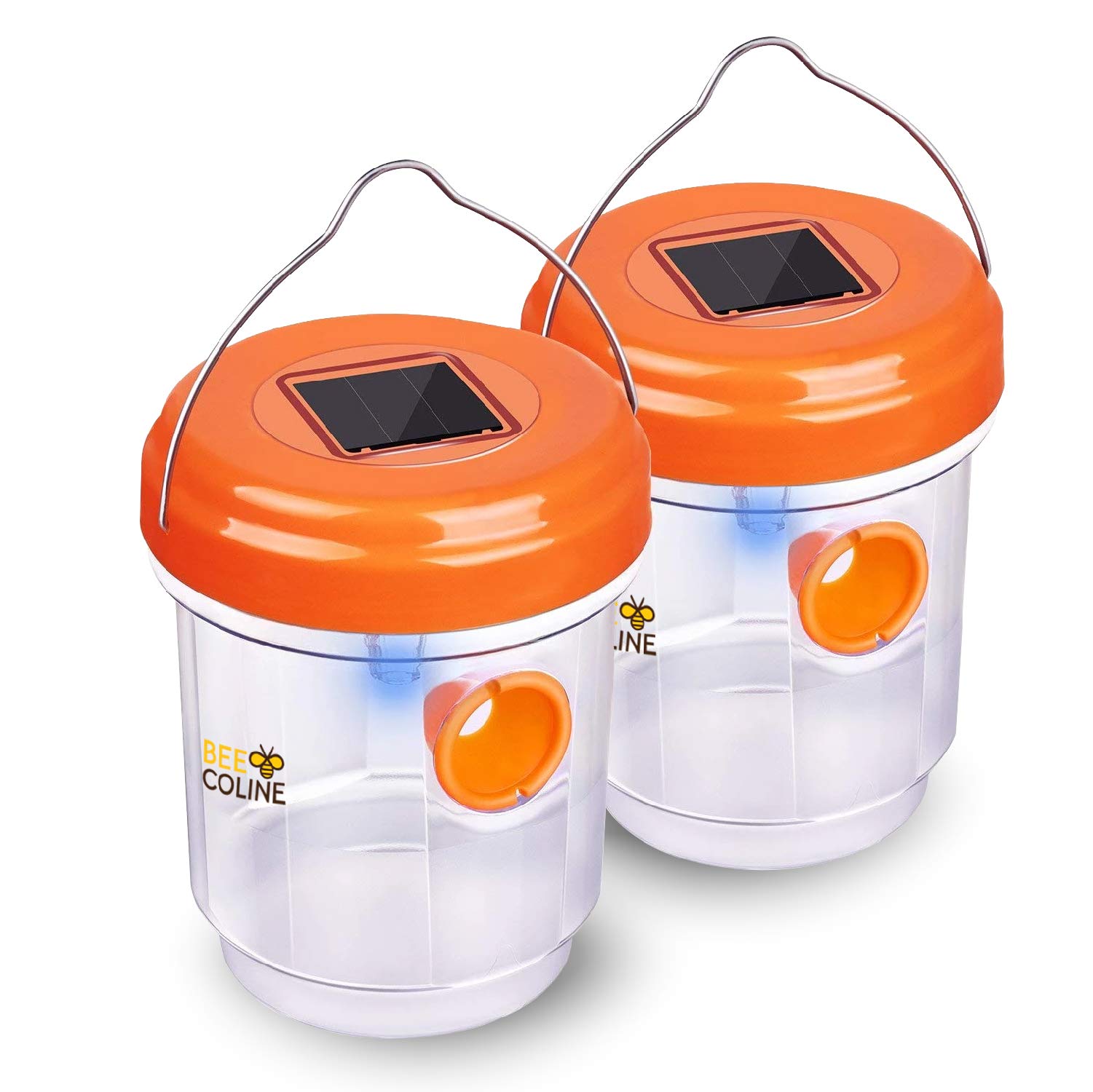 Buy Wasp Trap Outdoor Hanging Solar Powered Bee Trap Outdoor Wasp