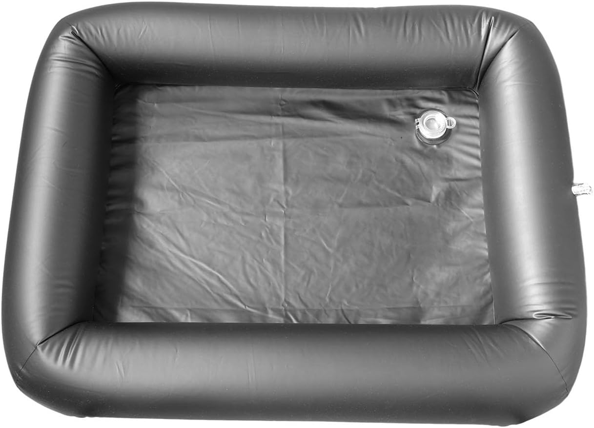 Amazon.com: SQXBK 71 x 56 x 12cm/28 x 22 x 4.7inch Black Inflatable Ice ...