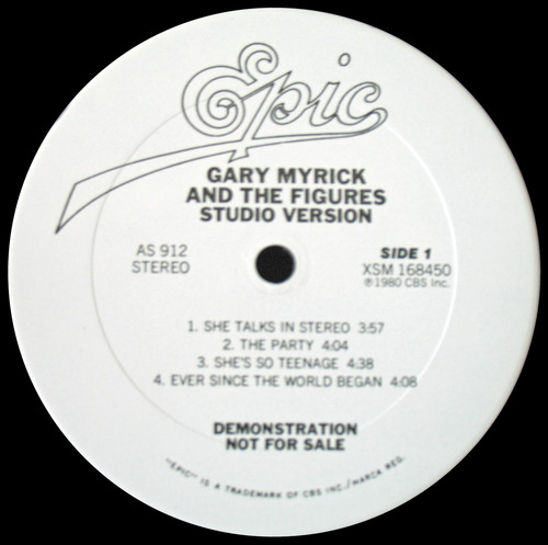 Amazon.com: Gary Myrick And The Figures: Studio Version/Live Version ...