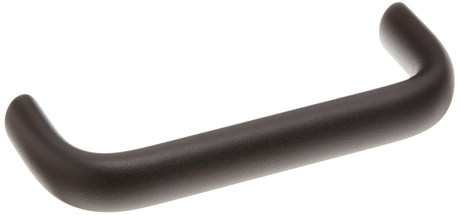 Amazon.com: Aluminum Pull Handle with Threaded Holes, Oval Grip, Black ...