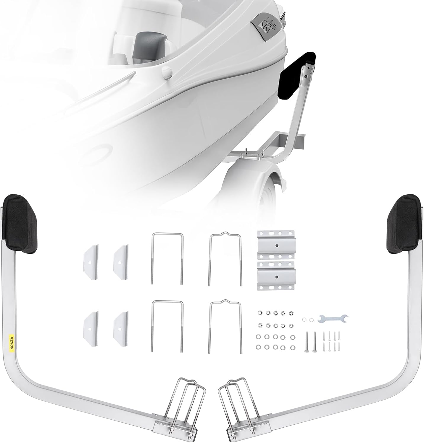 Brandclub - VEVOR Boat Trailer Guide, 22"-60" Adjustable Design Trailer ...