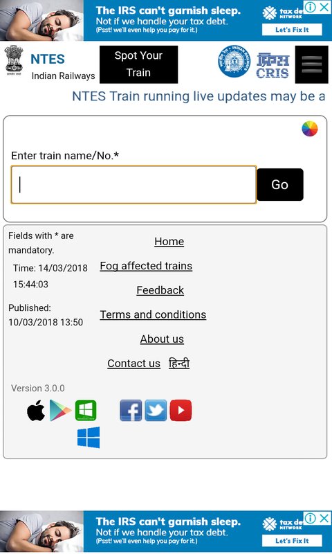 IRCTC LIVE TRAIN STATUS - App on Amazon Appstore