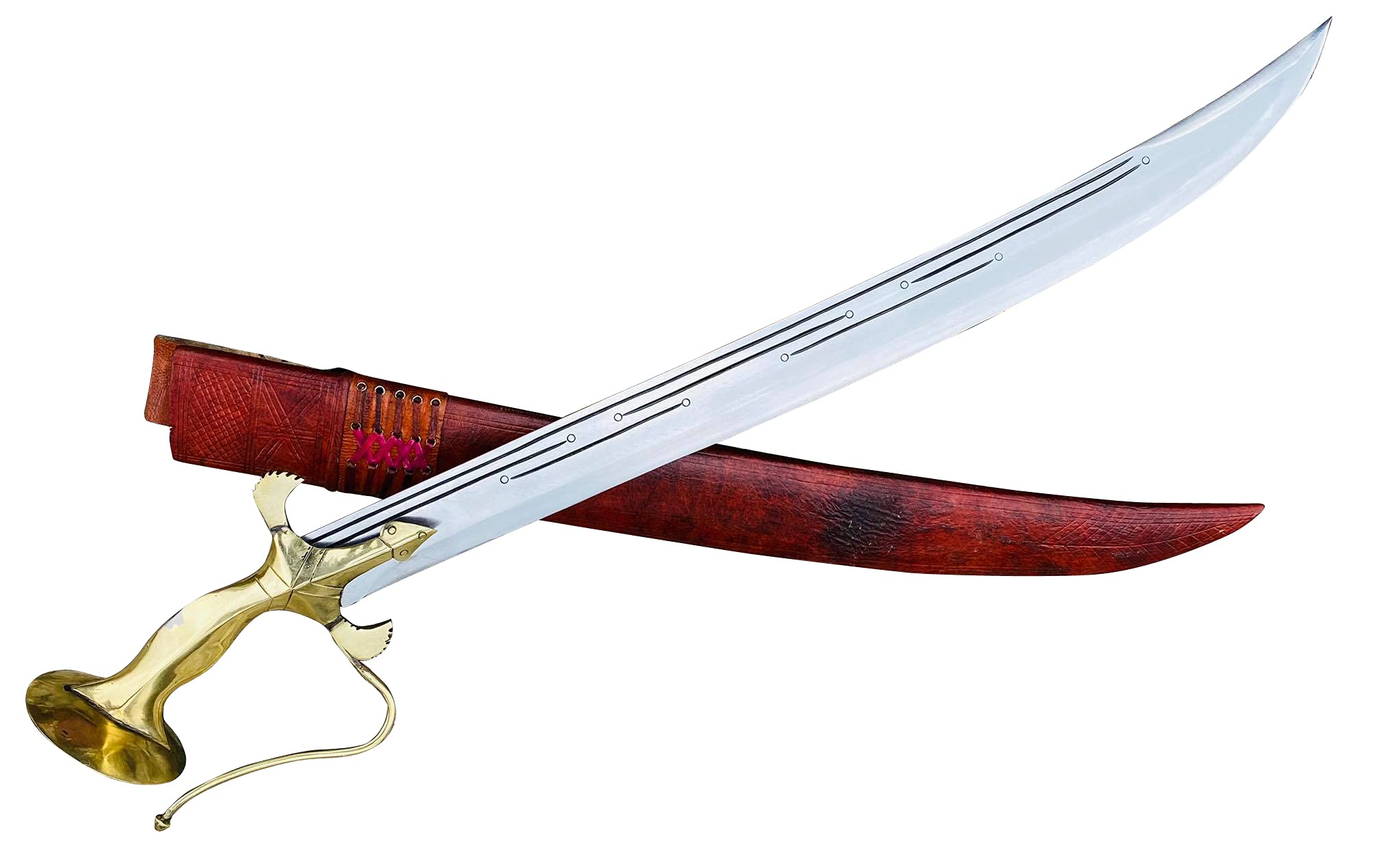 Buy EGKH-24 Inch Blade Historical Nepali Talwar | Saber Talwar ...