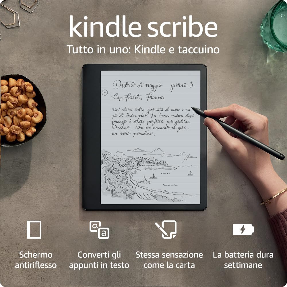 Kindle Scribe (2022) - 16GB | Il primo Kindle e taccuino digitale ...