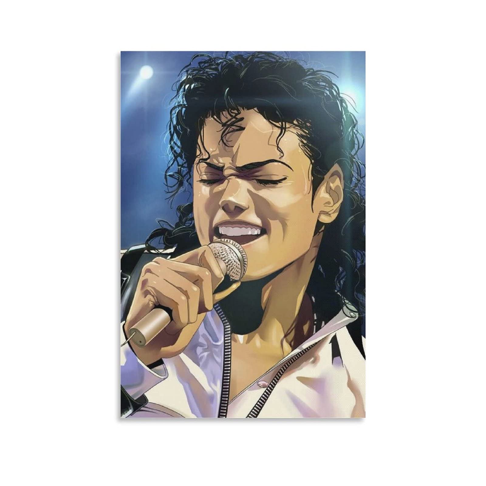 Cartoon Michael Jackson Singing