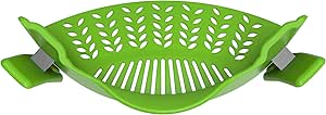 Amazon.com: Prepara Silicone Strainer, Green: Home & Kitchen