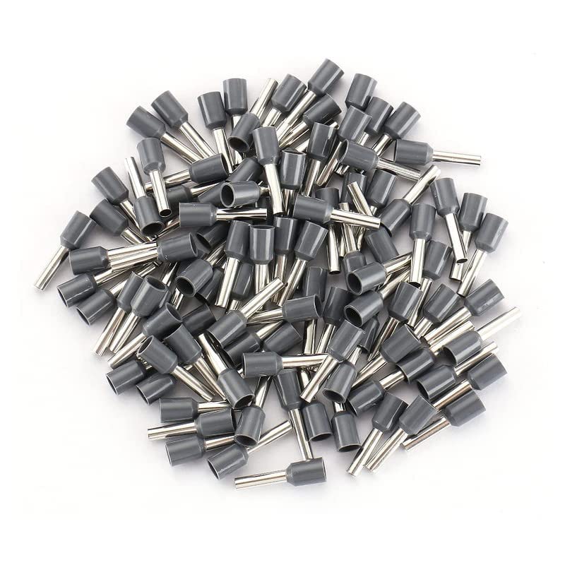 Buy ESPtronics 200 Pcs Ferrule Copper Crimp Connectors AWG12, 4.0mm ...