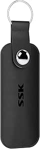 Amazon.com: SSK USB Flash Drive Leather Case with USB-A Protector Cap ...