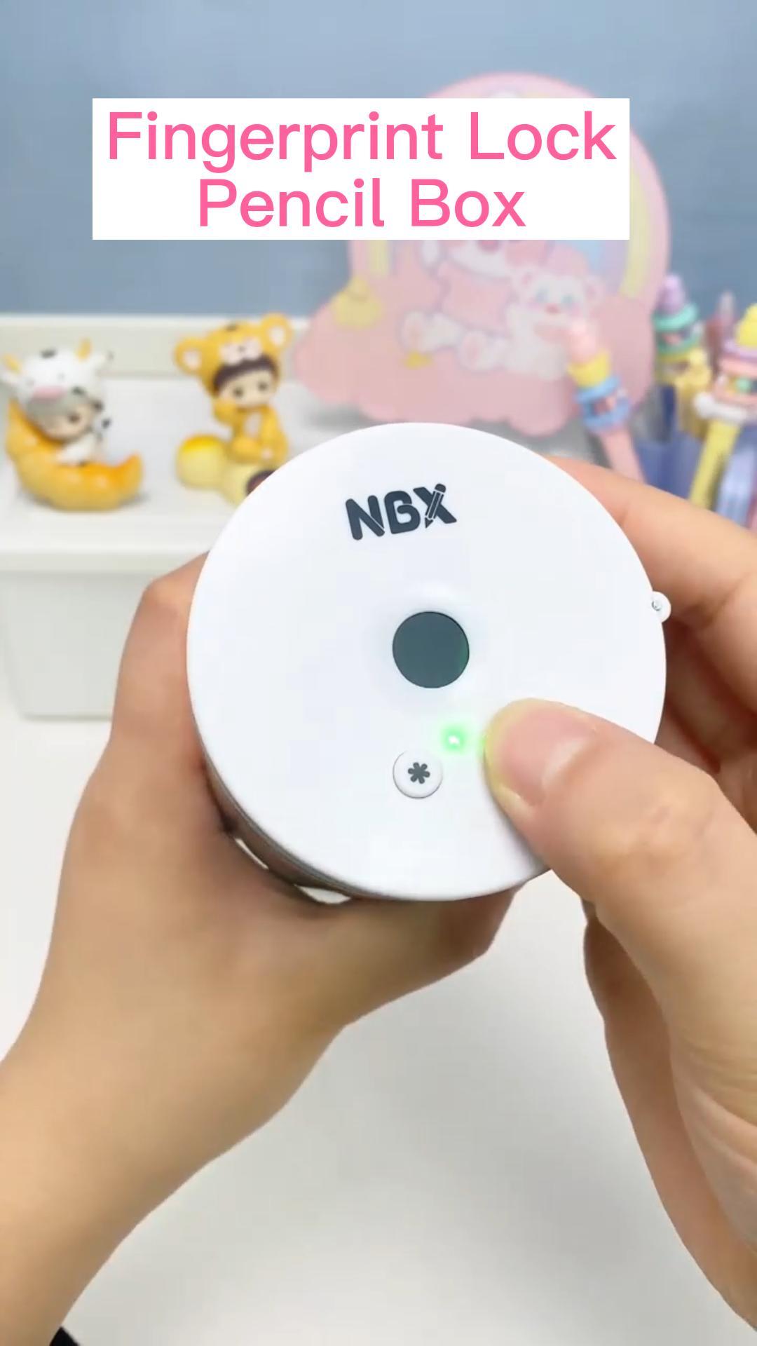 Watch Fingerprint Lock Pencil Case on Amazon Live